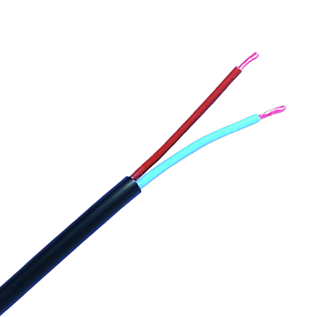 2-core cable | 0.75mm² | brown-blue | round | 100m - TRALERT®